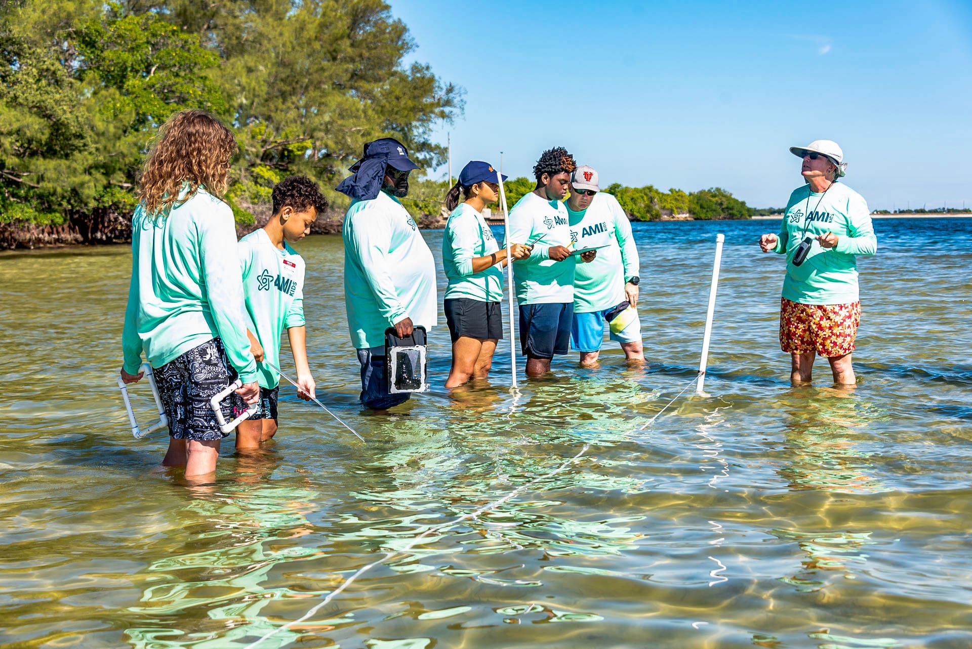 AMIkids Youth-Led Seagrass Restoration: A Community Effort - AMIkids